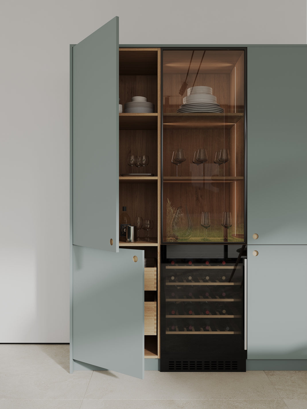 CIRCLE Modern Kitchen Cabinets - Beyond Kitchen Inc.